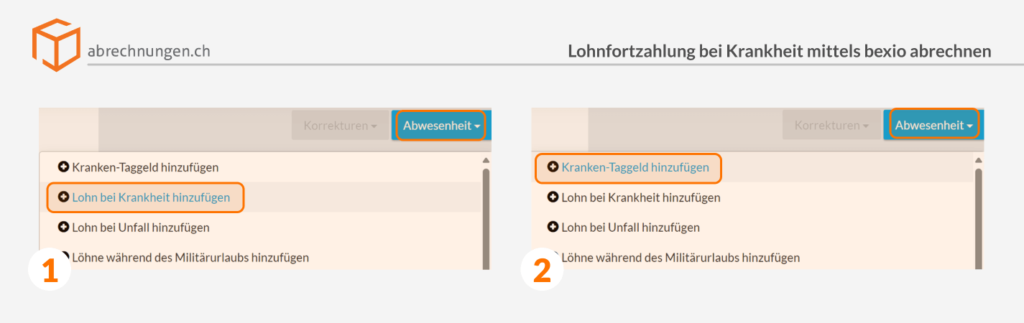 Umgang mit dem Payroll-Modul in bexio - abrechnungen.ch