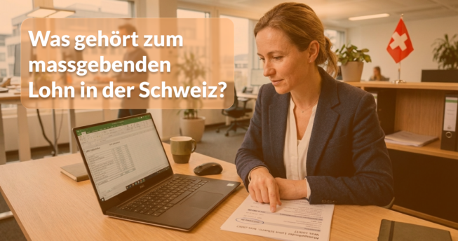 Massgebender Lohn – Was zählt zum AHV-pflichtigen Lohn?